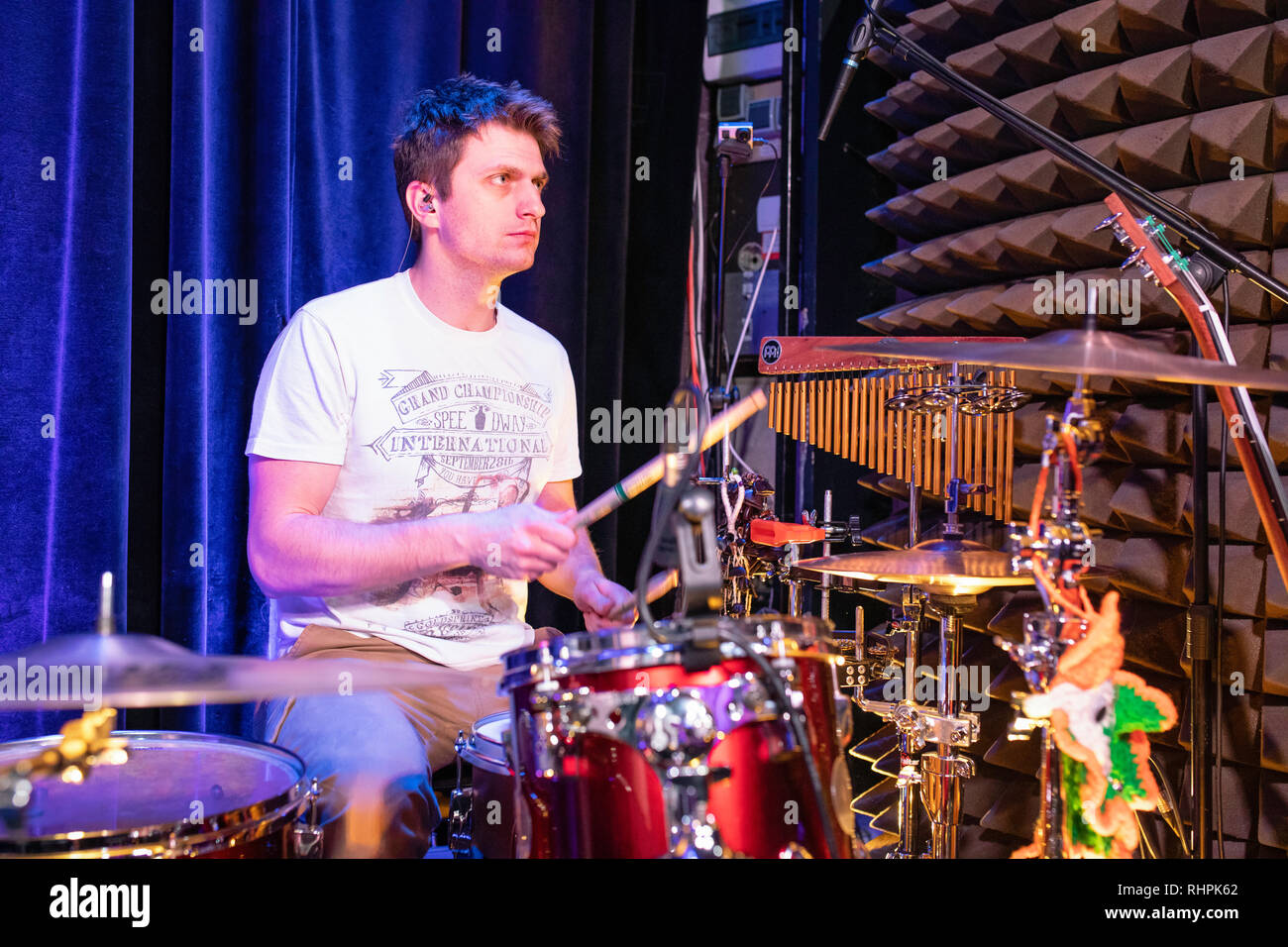 Electronic percussionist hi-res stock photography and images - Alamy