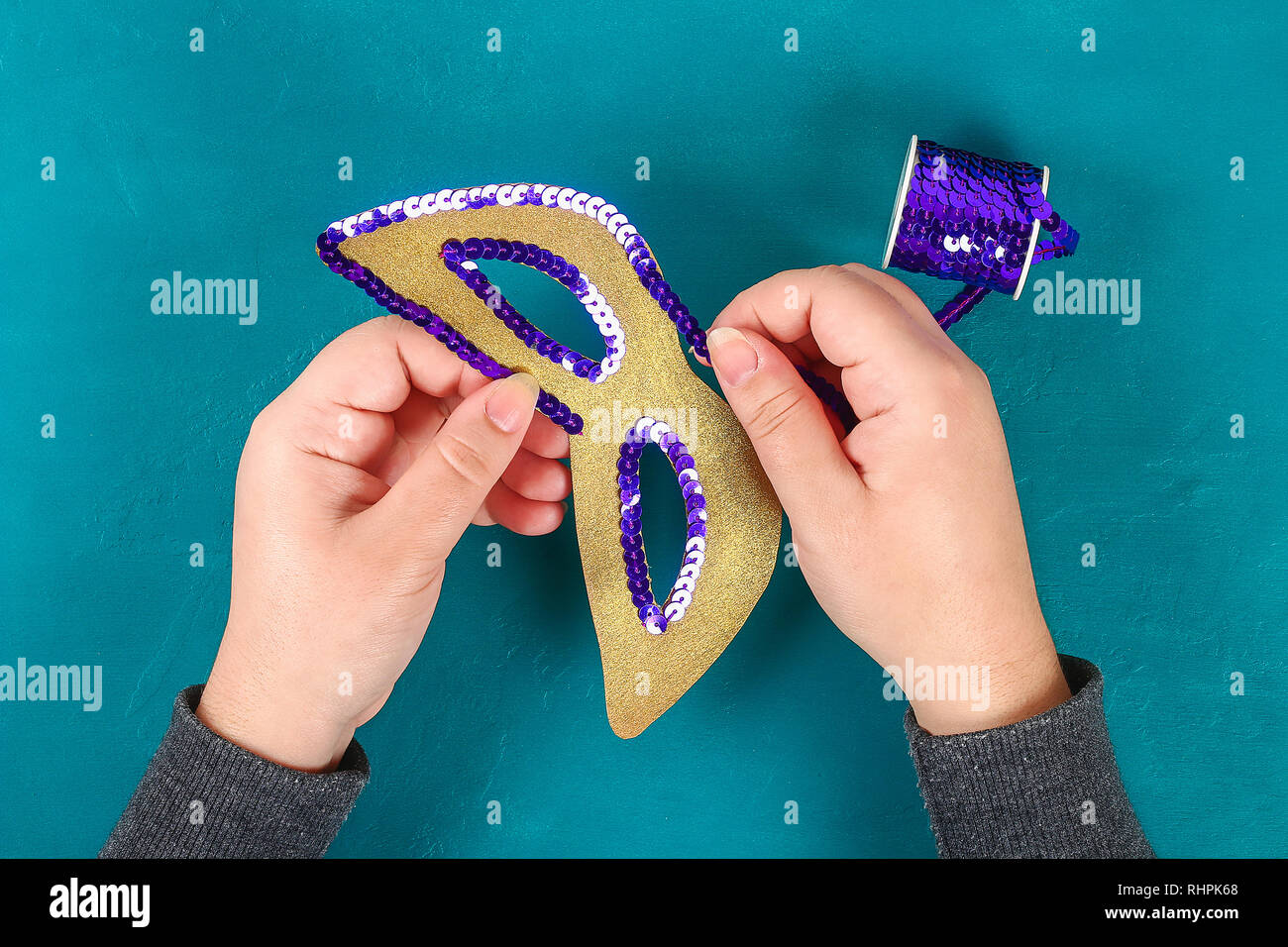 Diy Masquerade mask Mardi Gras, Fat Tuesday. Gift idea, decor Mardi ...