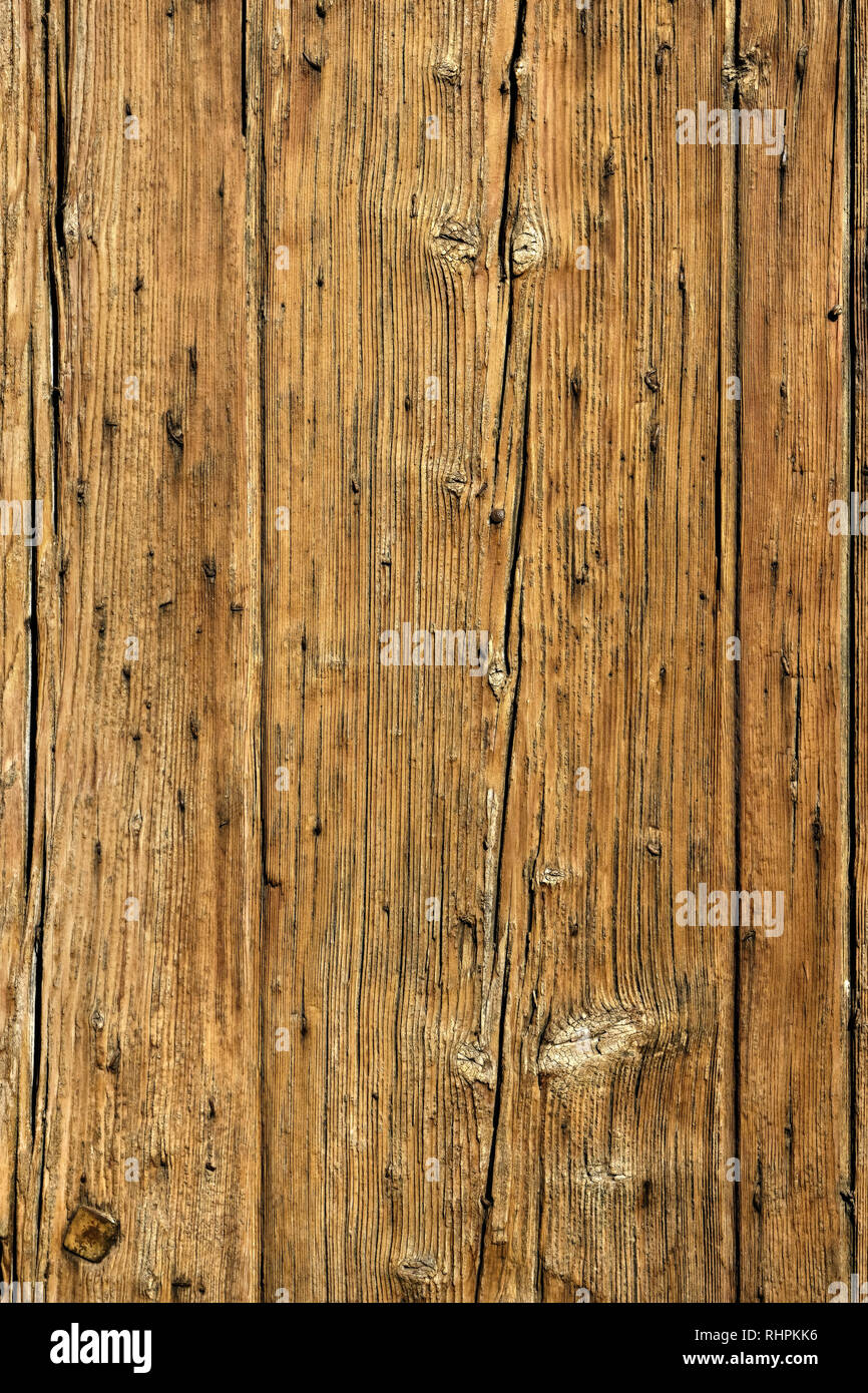 Old cracked wood panel background vertical Stock Photo - Alamy