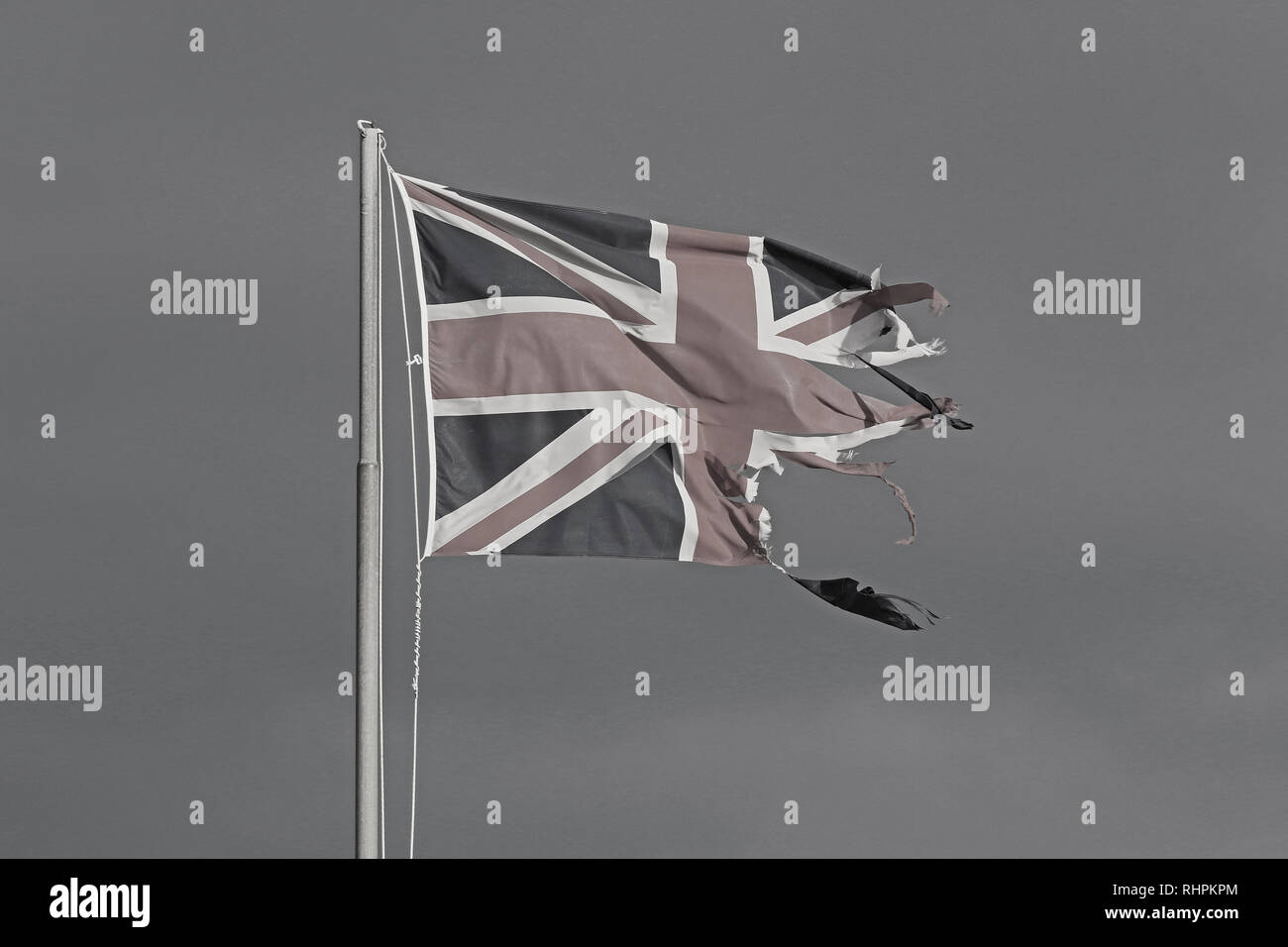 Faded union jack flag hi-res stock photography and images - Alamy