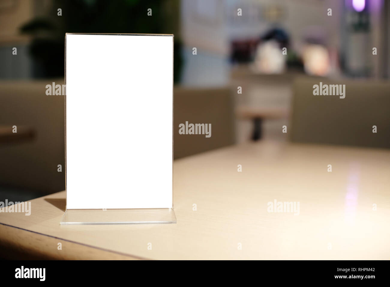 Restaurant reservation stand hi-res stock photography and images - Alamy