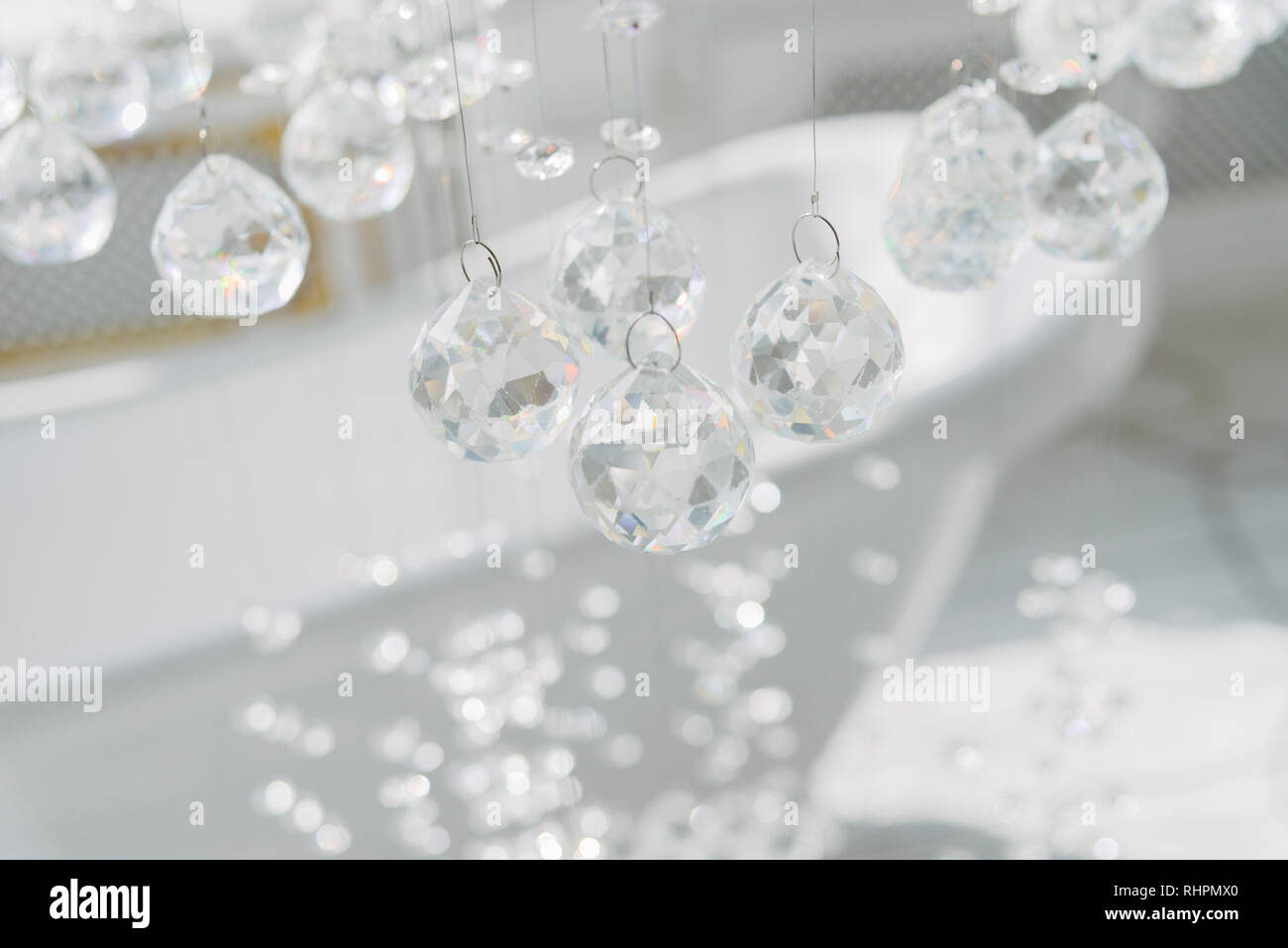 Decoration balls hanging on ceiling hi-res stock photography and images ...