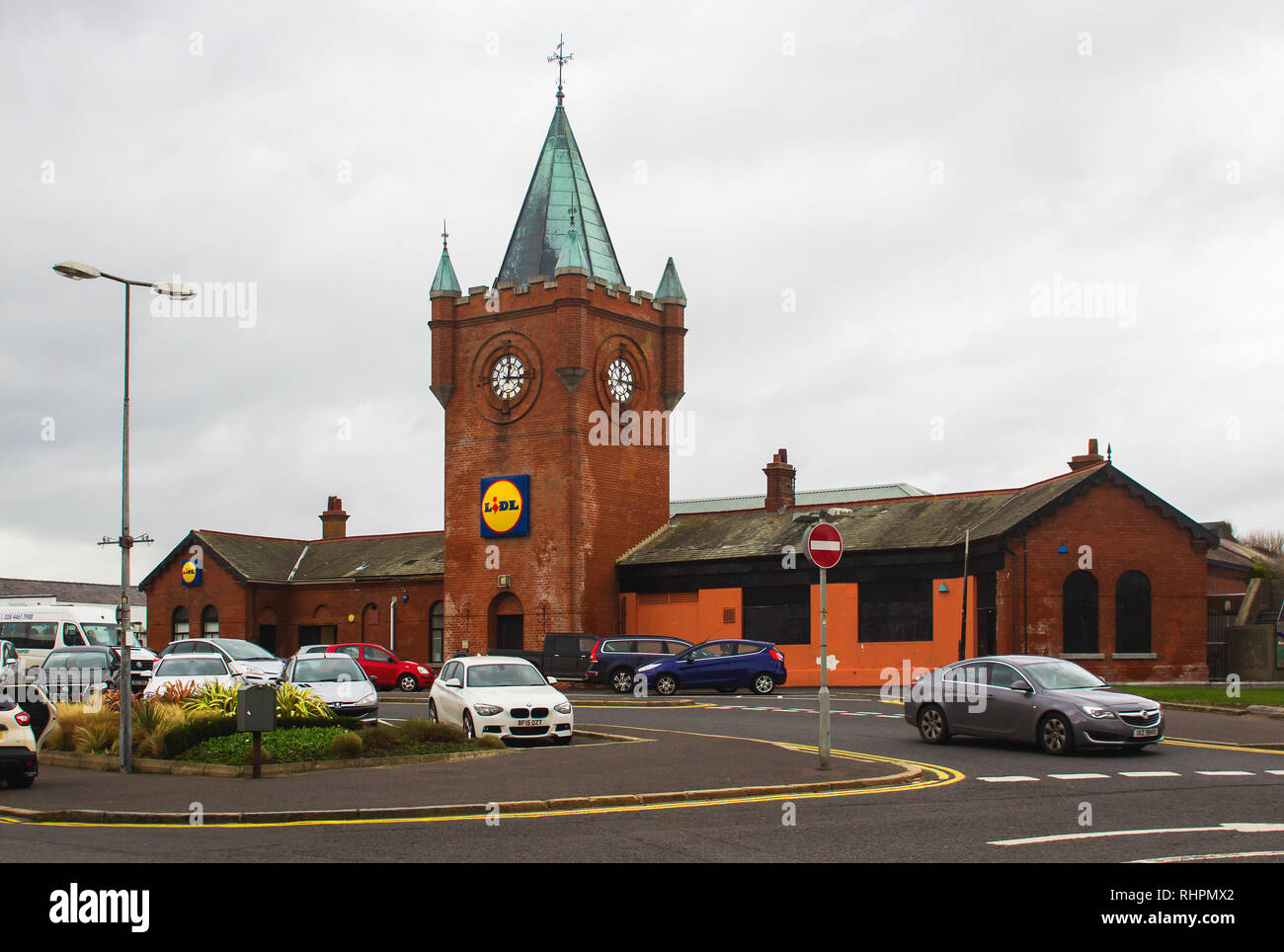 24 December 2018 The old Victorian Belfast and County Down Railway ...