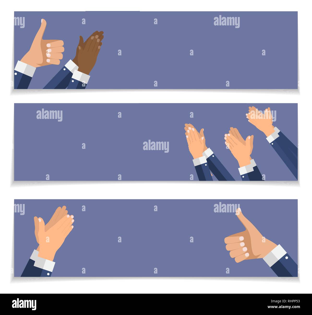 Applause vector vectors hi-res stock photography and images - Alamy