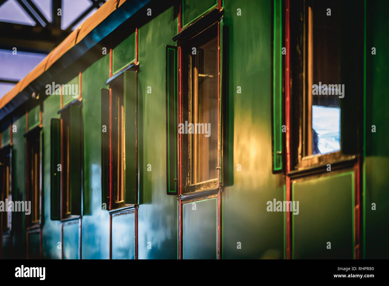 Vintage Passenger Train High Resolution Stock Photography and Images ...