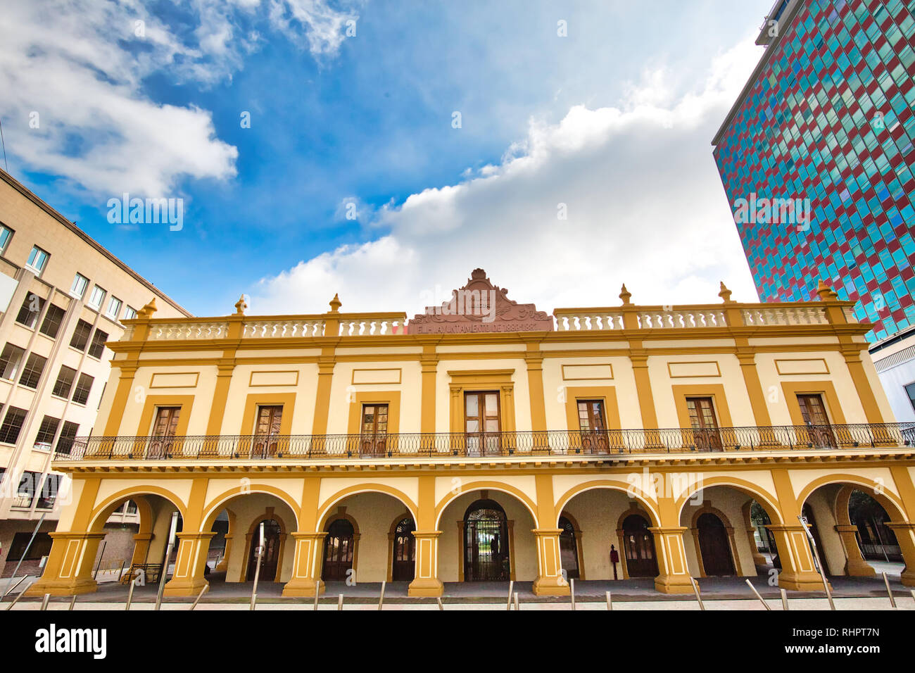 Monterrey, Landmark Macroplaza square in the city historic center Stock ...