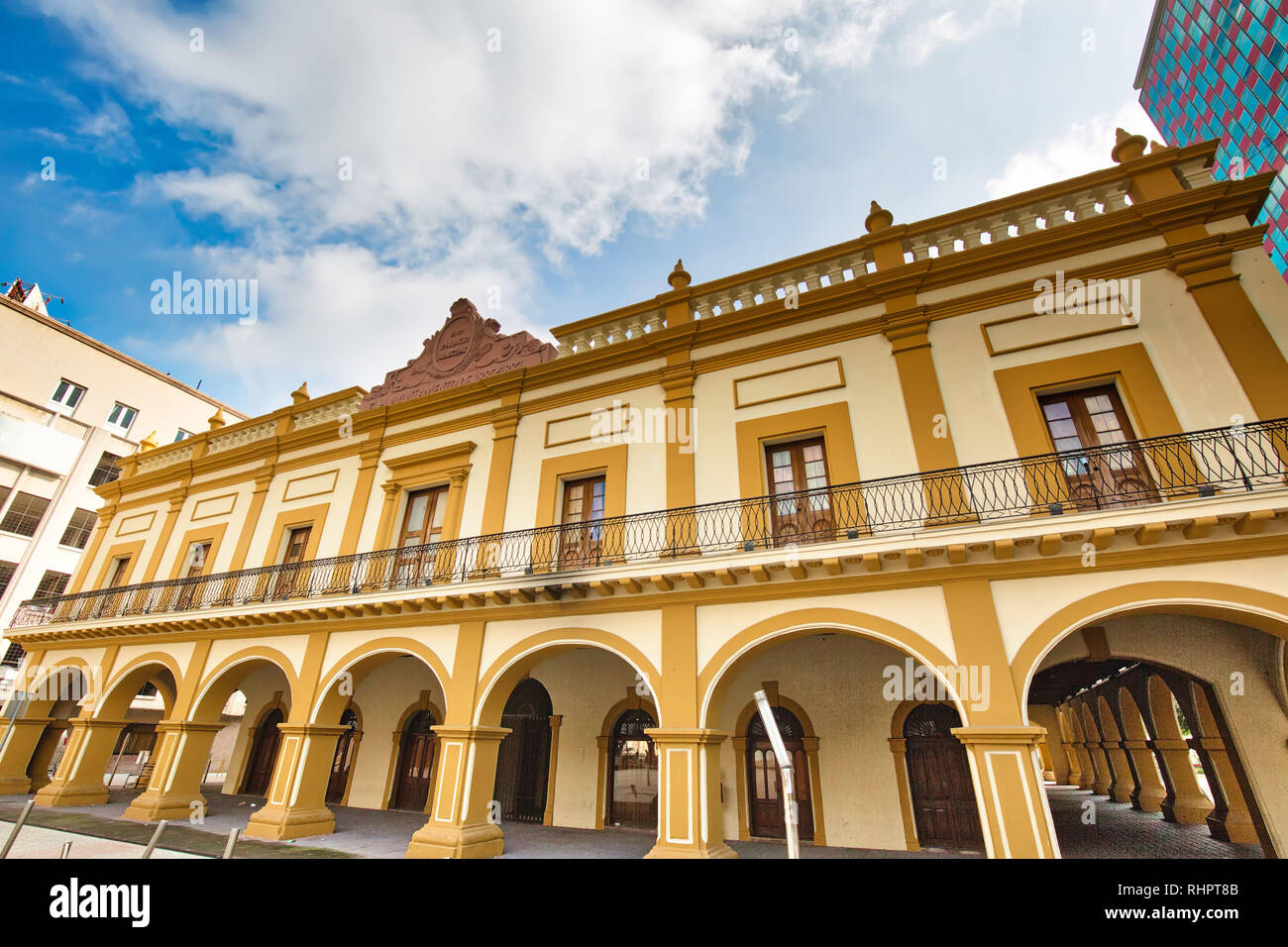 Monterrey, Landmark Macroplaza square in the city historic center Stock ...