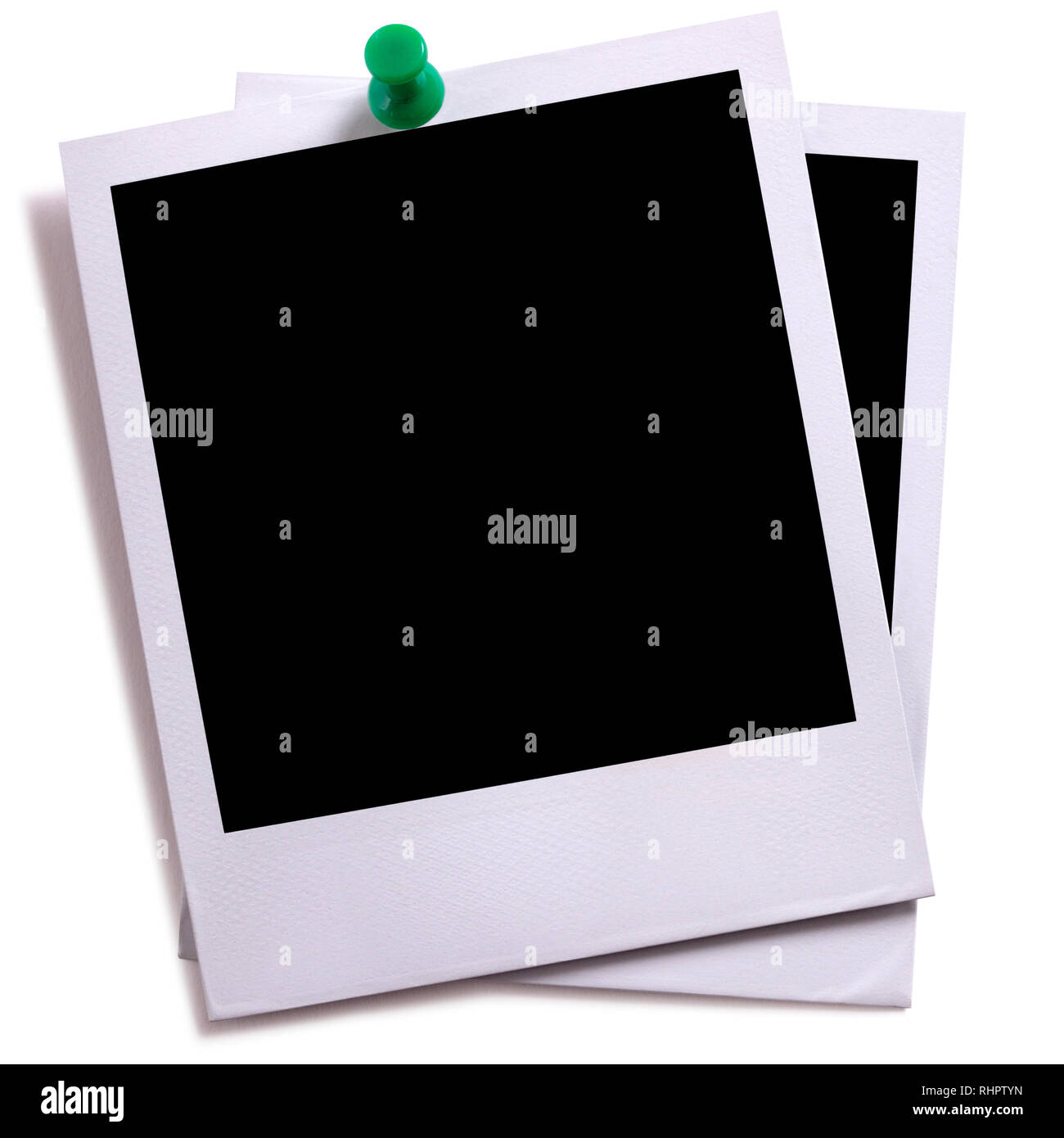 Blank photograph prints Cut Out Stock Images & Pictures - Alamy