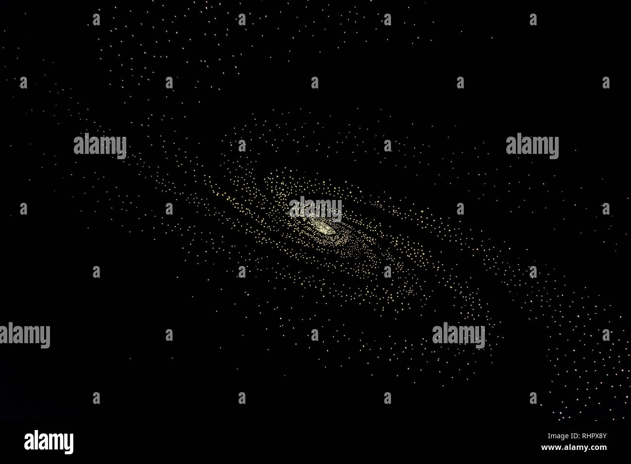 star installation at bangkok's museum of contemporary art Stock Photo ...