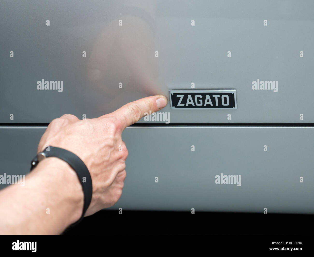 Zagato Logo Auto Zagato De Italiaanse Autospecialist ONM Reclame