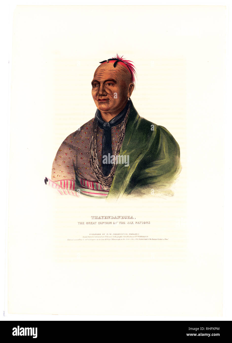 Joseph brant hi-res stock photography and images - Alamy