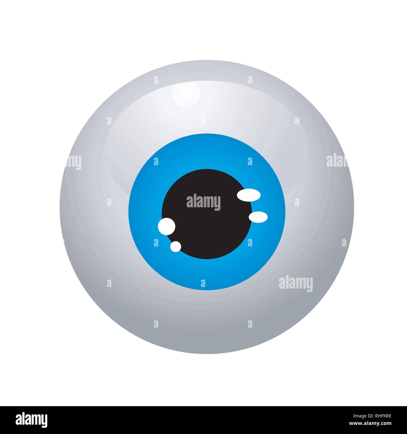 eyeballs isolated vector Stock Vector Image & Art - Alamy