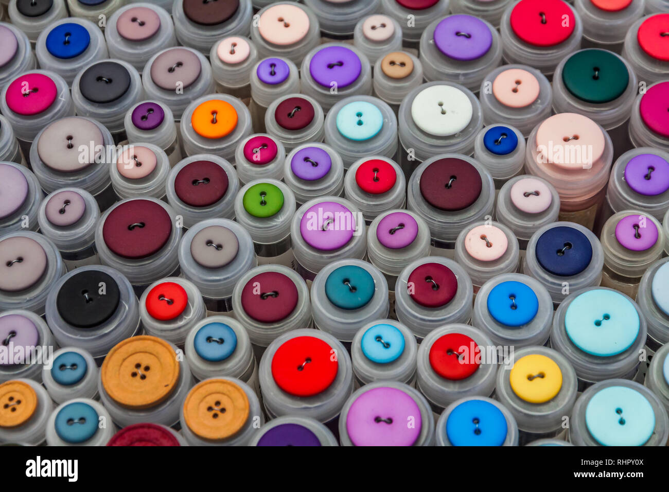 Mixed buttons hi-res stock photography and images - Alamy