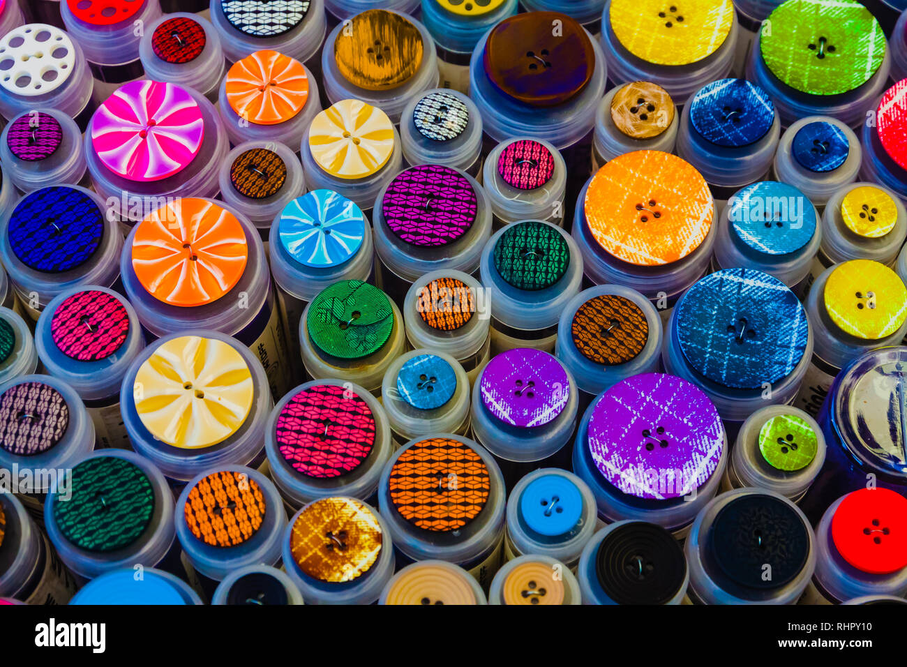 Mixed buttons hi-res stock photography and images - Alamy