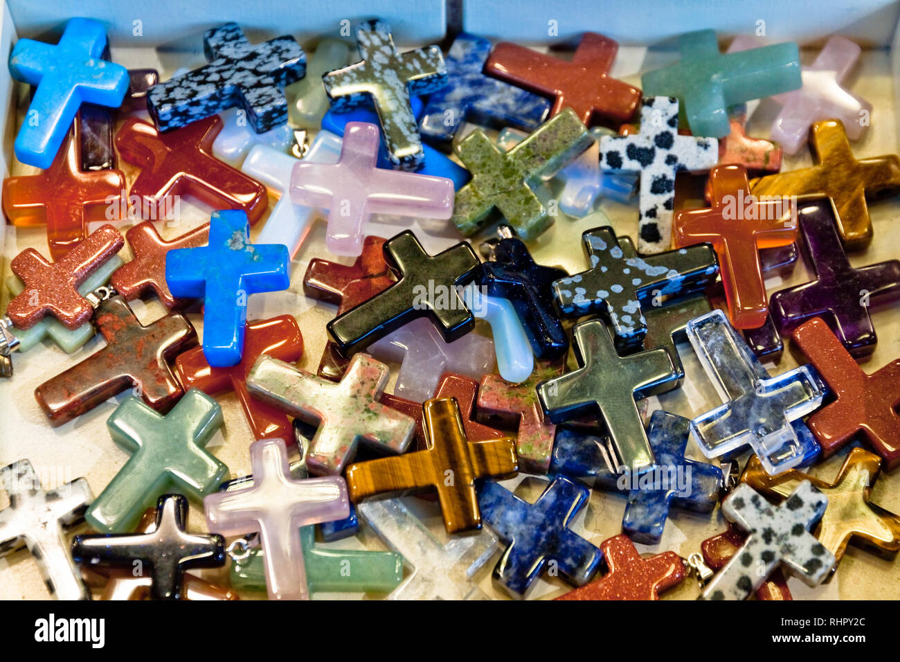 Cross necklace hi-res stock photography and images - Alamy