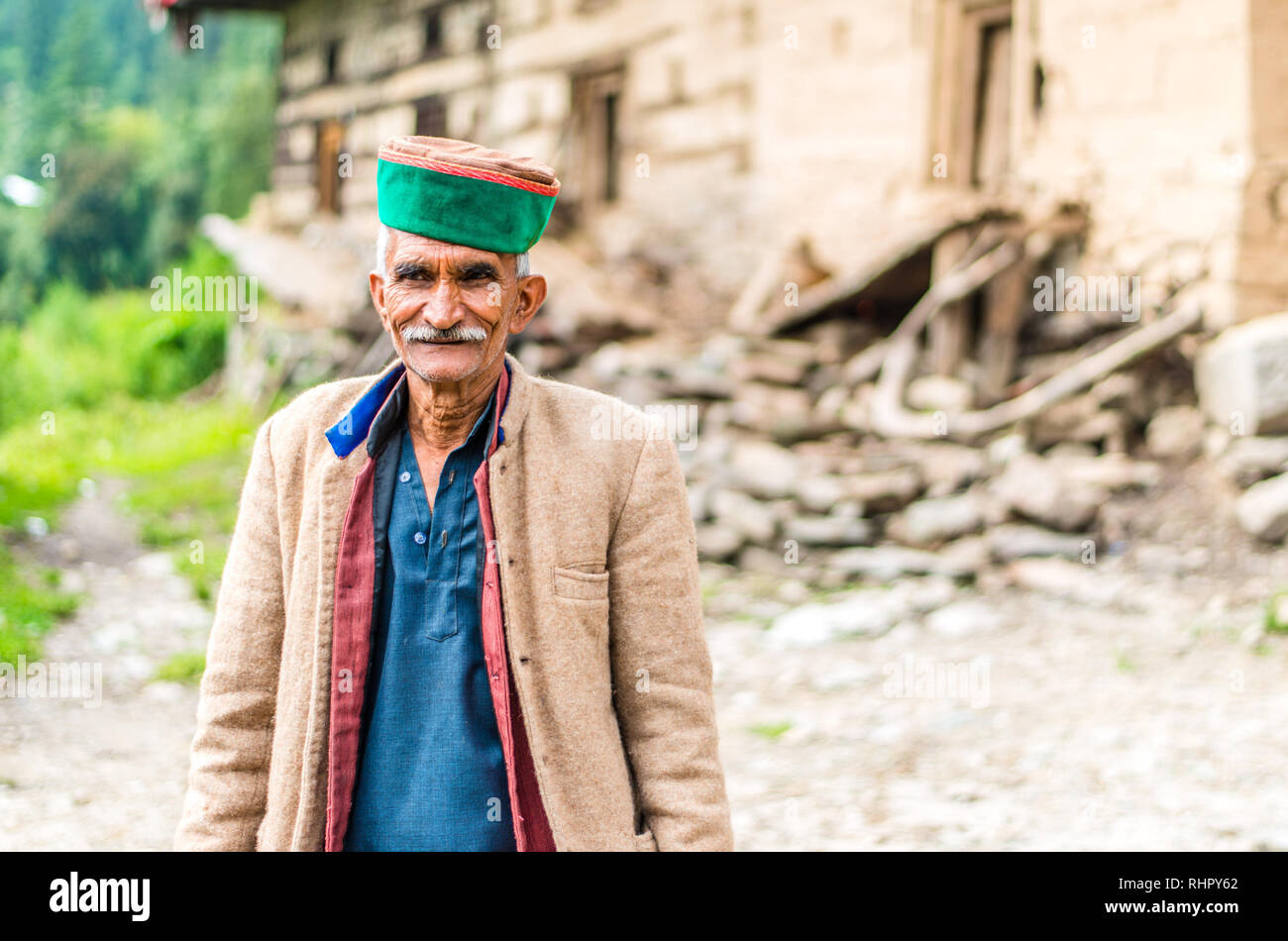 Pahadi man hi-res stock photography and images - Alamy