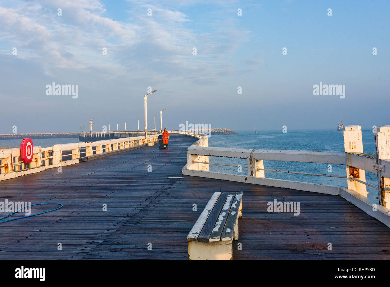 Ostend wharf hi-res stock photography and images - Alamy