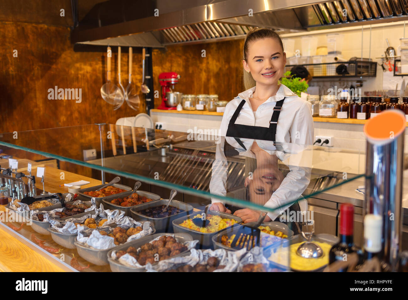 Fast food counter hi-res stock photography and images - Alamy