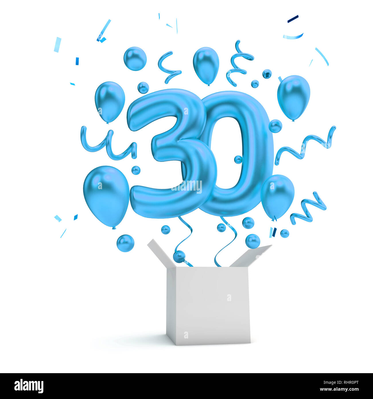 Happy 30th Birthday Balloons