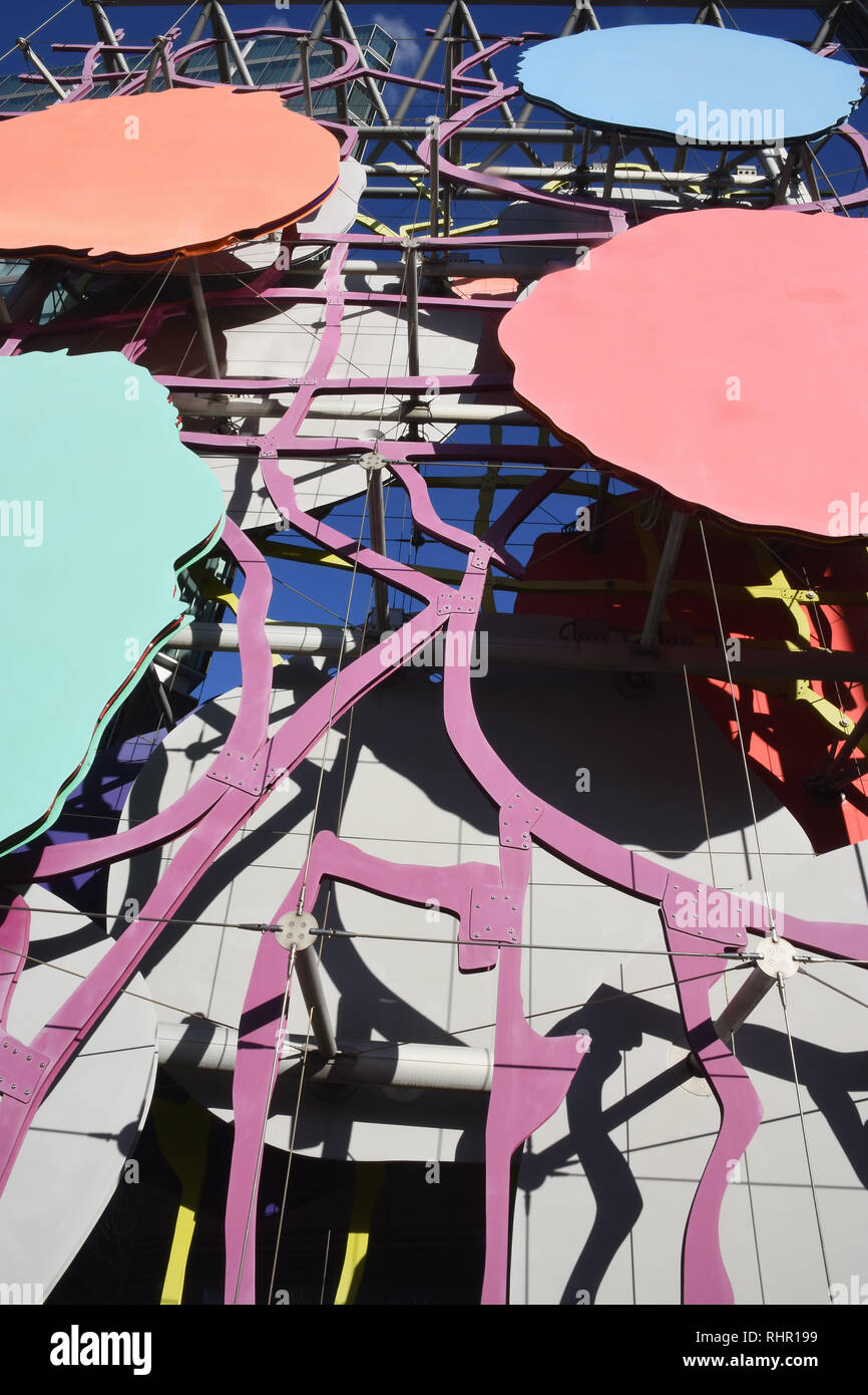 Big Painting Sculpture by Patrick Heron (1920-1999 ).Cardinal Place ...