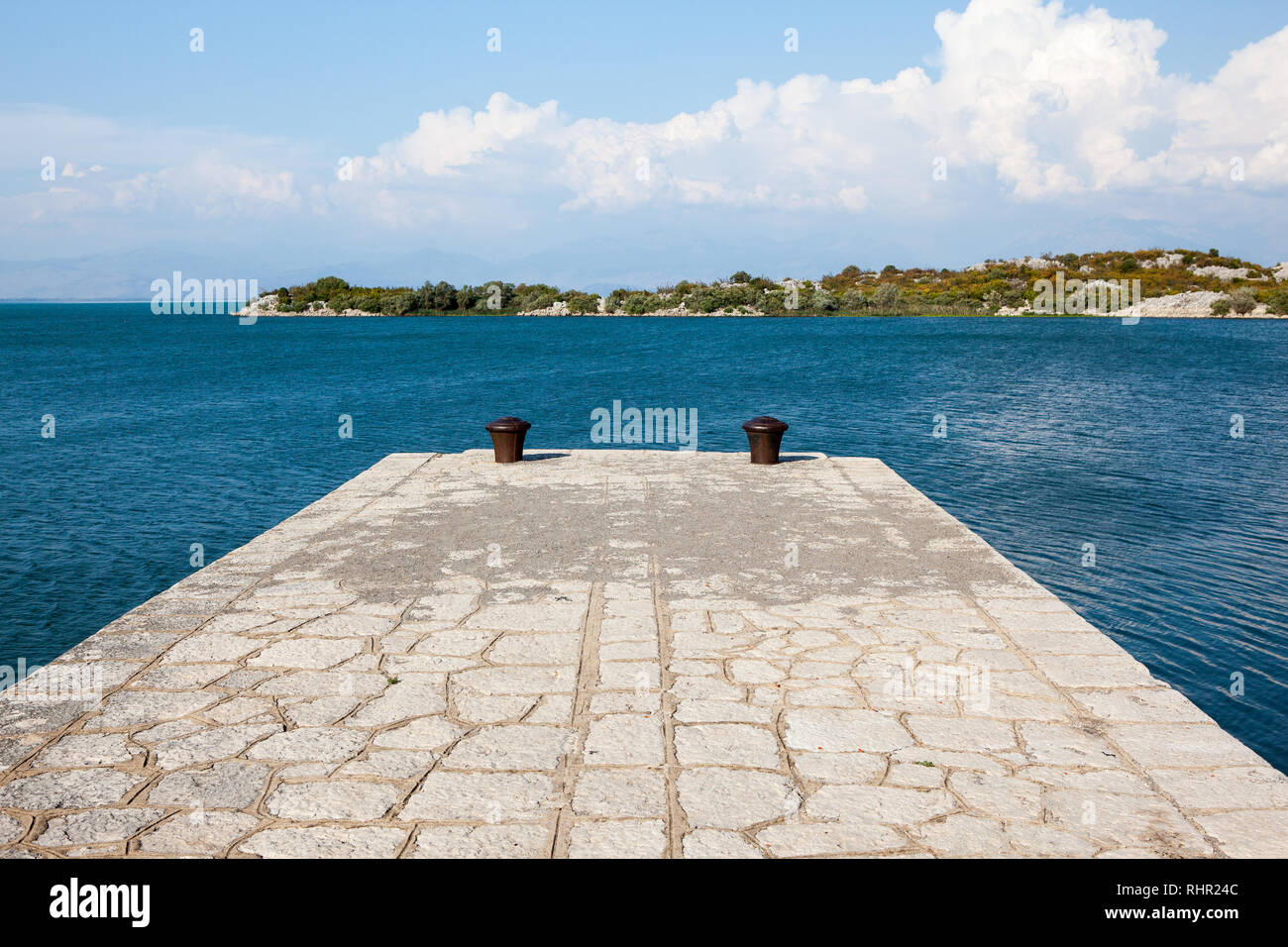 small pier on the sea Stock Photo - Alamy