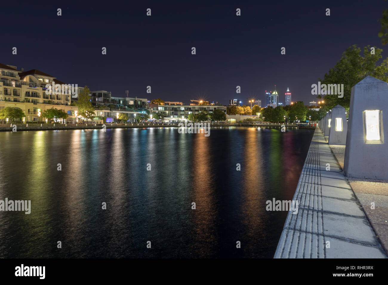 Perth skyline with color buildings hi-res stock photography and images ...