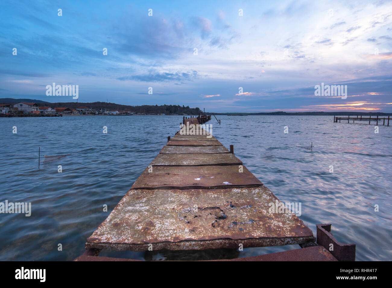 Rusty pier hi-res stock photography and images - Alamy