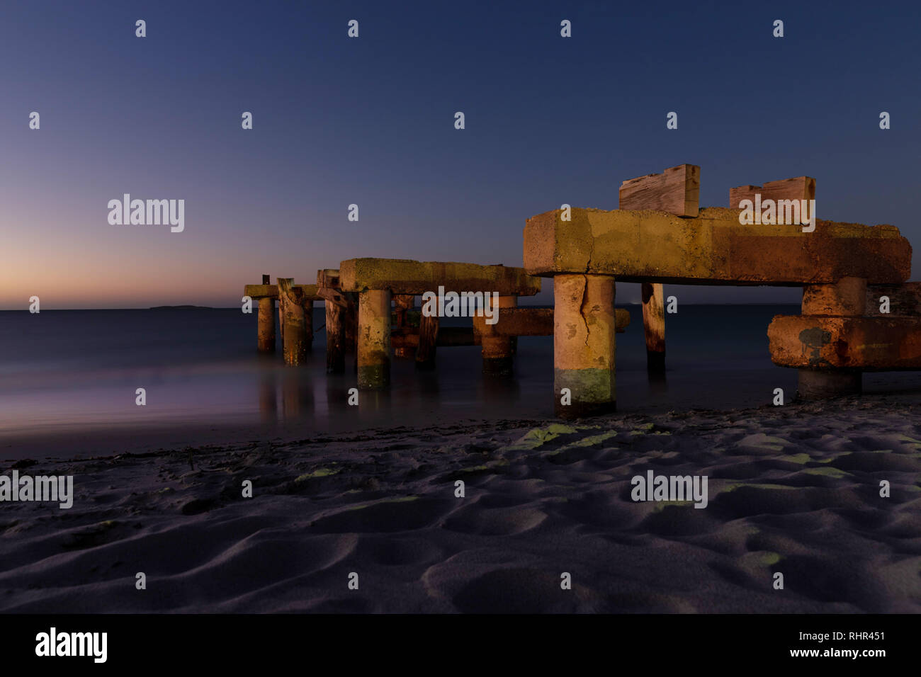 Jurien bay old jetty hi-res stock photography and images - Alamy