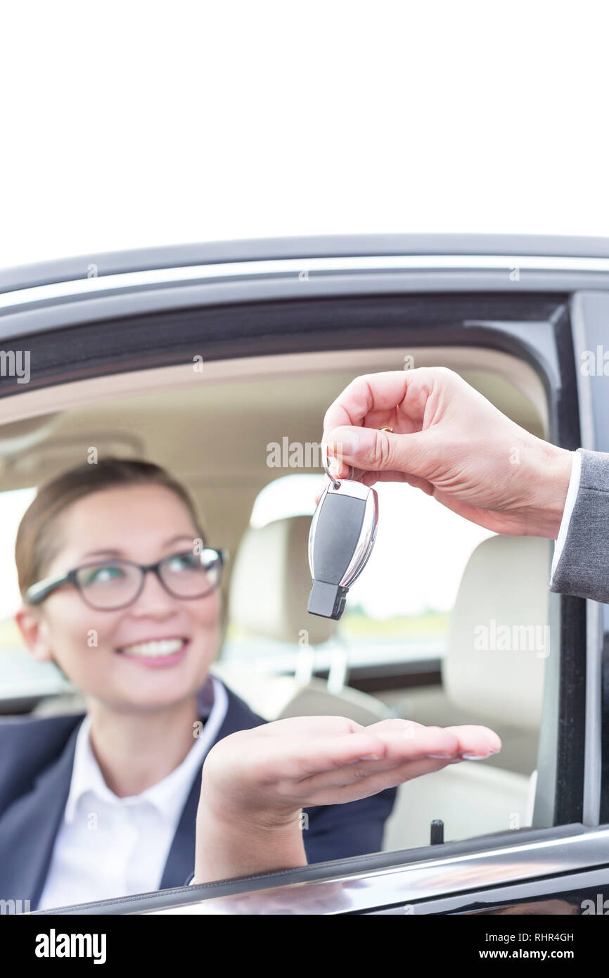 Key handing hi-res stock photography and images - Alamy