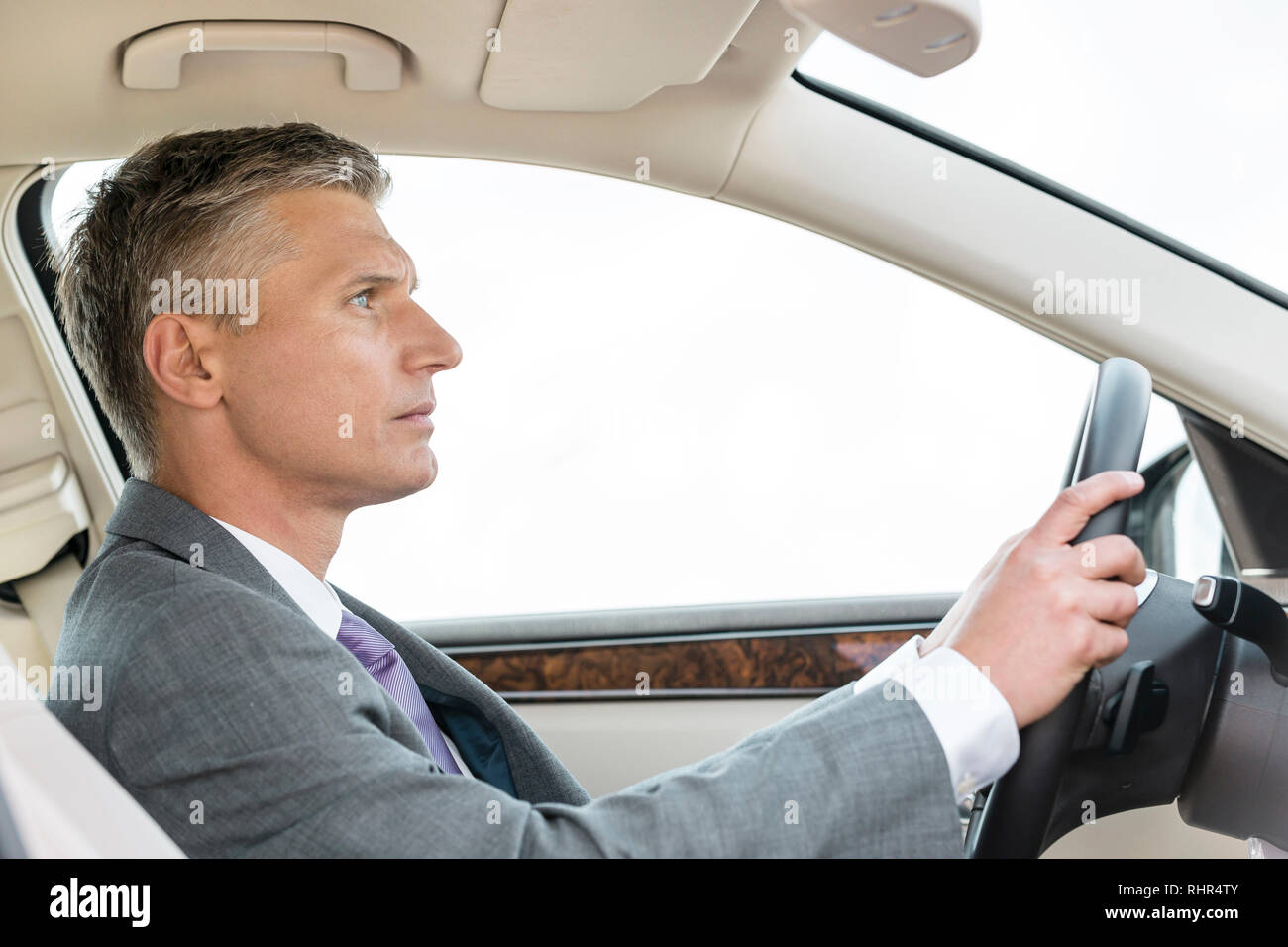 Man driving car side view car interior hi-res stock photography and ...