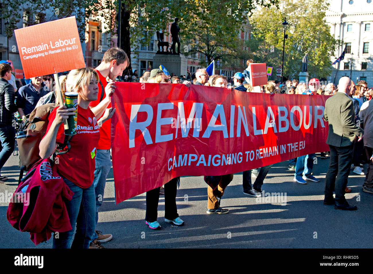 British movement supporters hi-res stock photography and images - Alamy