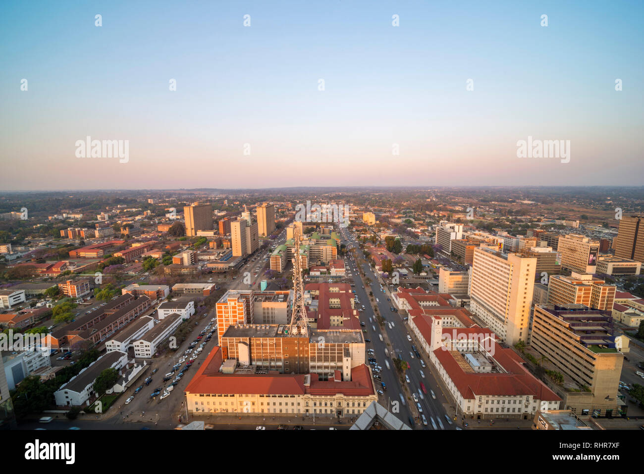 Harare aerial hi-res stock photography and images - Alamy