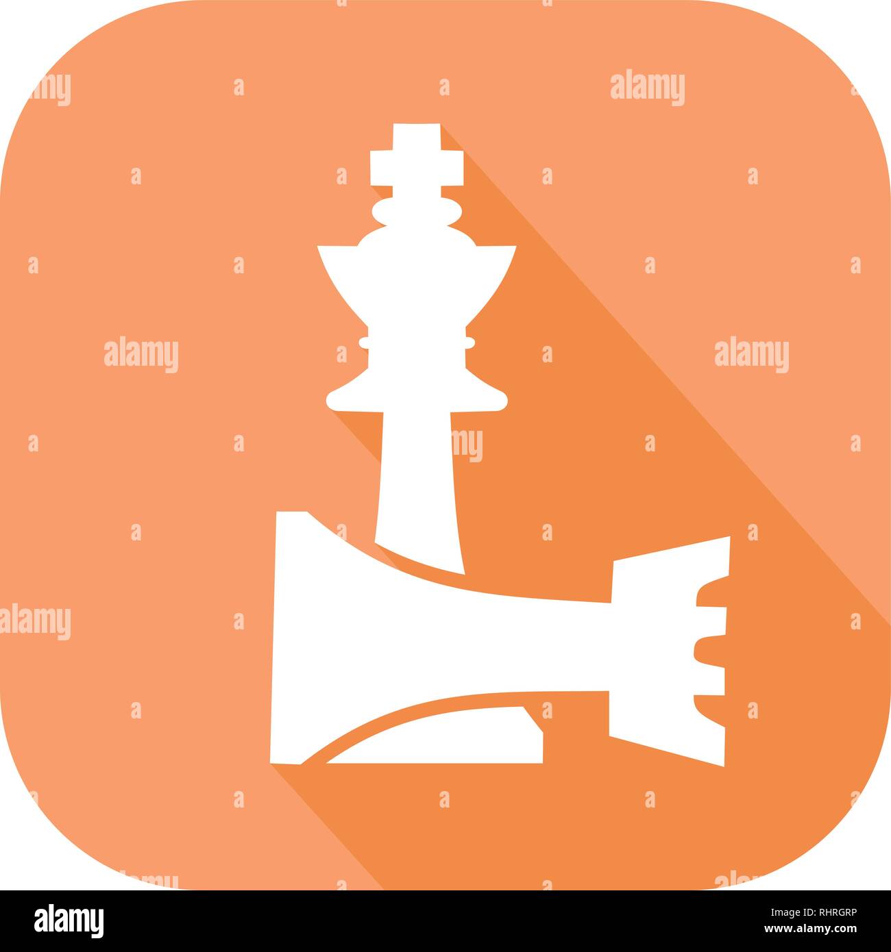 Two chess king Stock Vector Images - Alamy