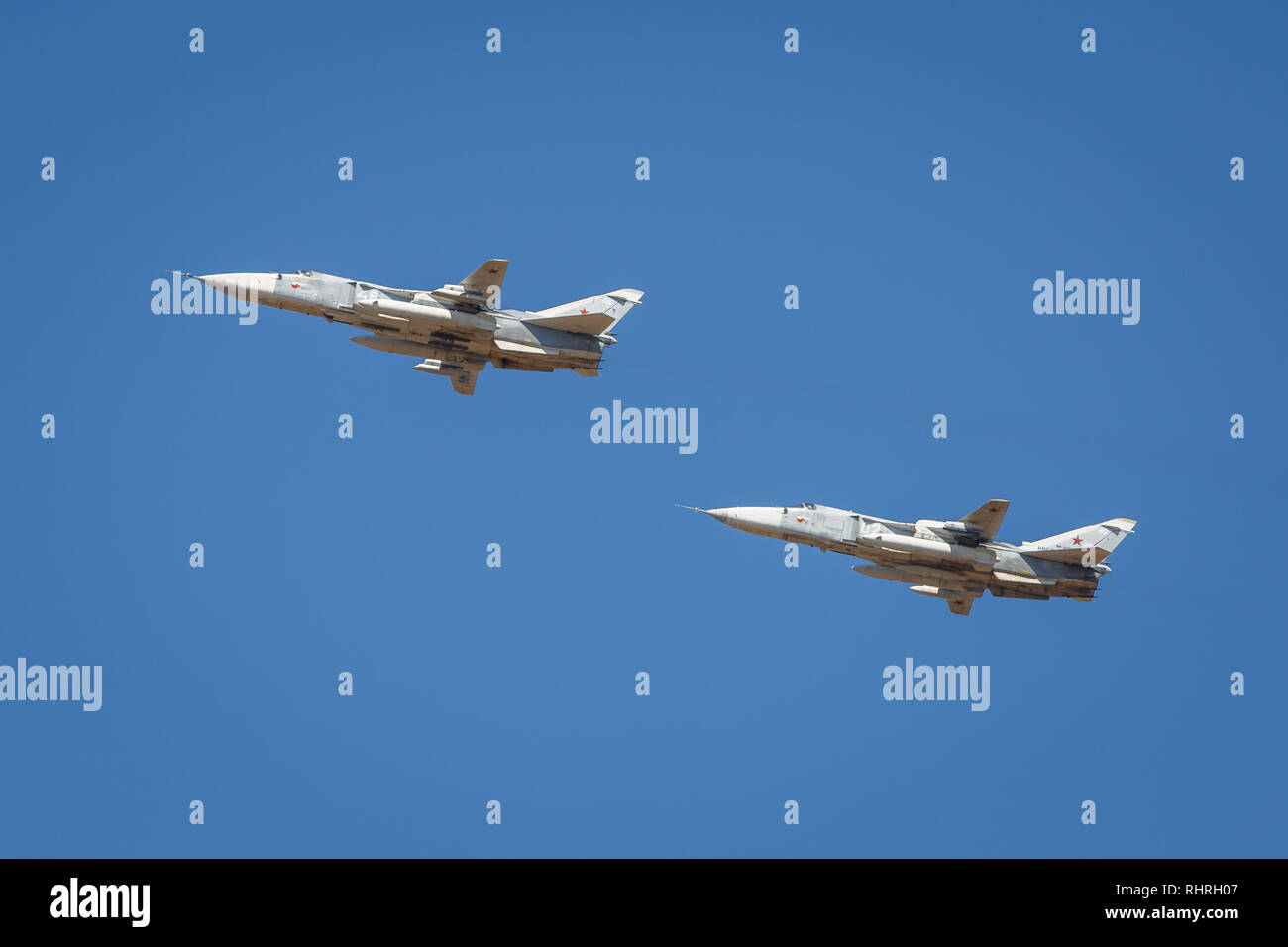 Sukhoi su 24 attack aircraft hi-res stock photography and images - Alamy