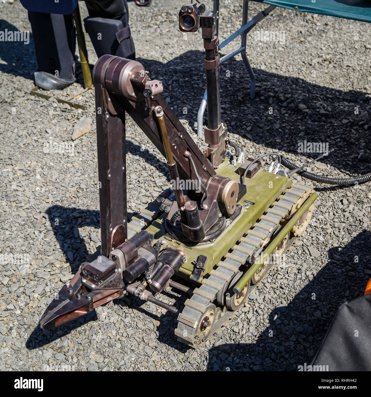 International military technical forum ARMY-2018. Mobile robotic ...