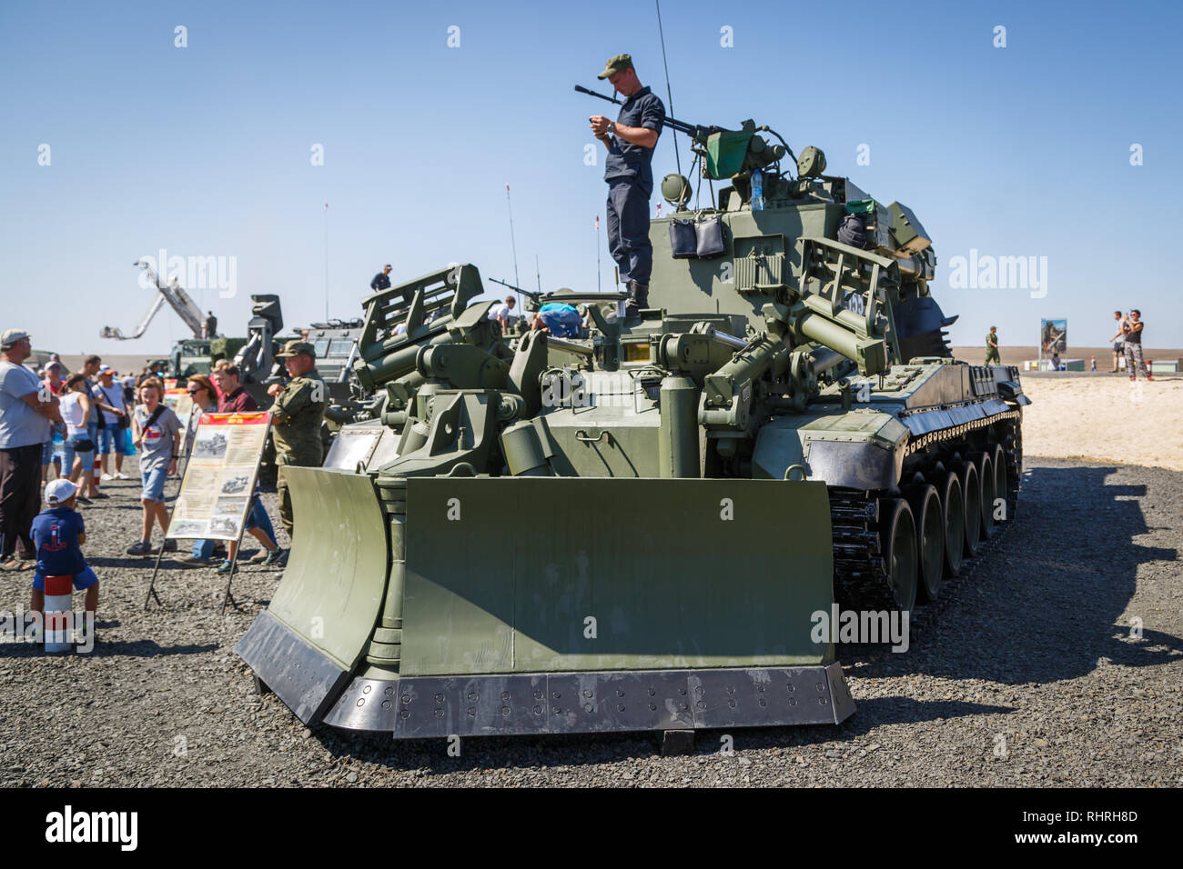 Mine clearing equipment hi-res stock photography and images - Alamy