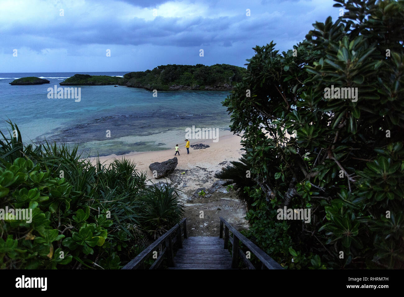 Beautiful beach boardwalk hi-res stock photography and images - Alamy