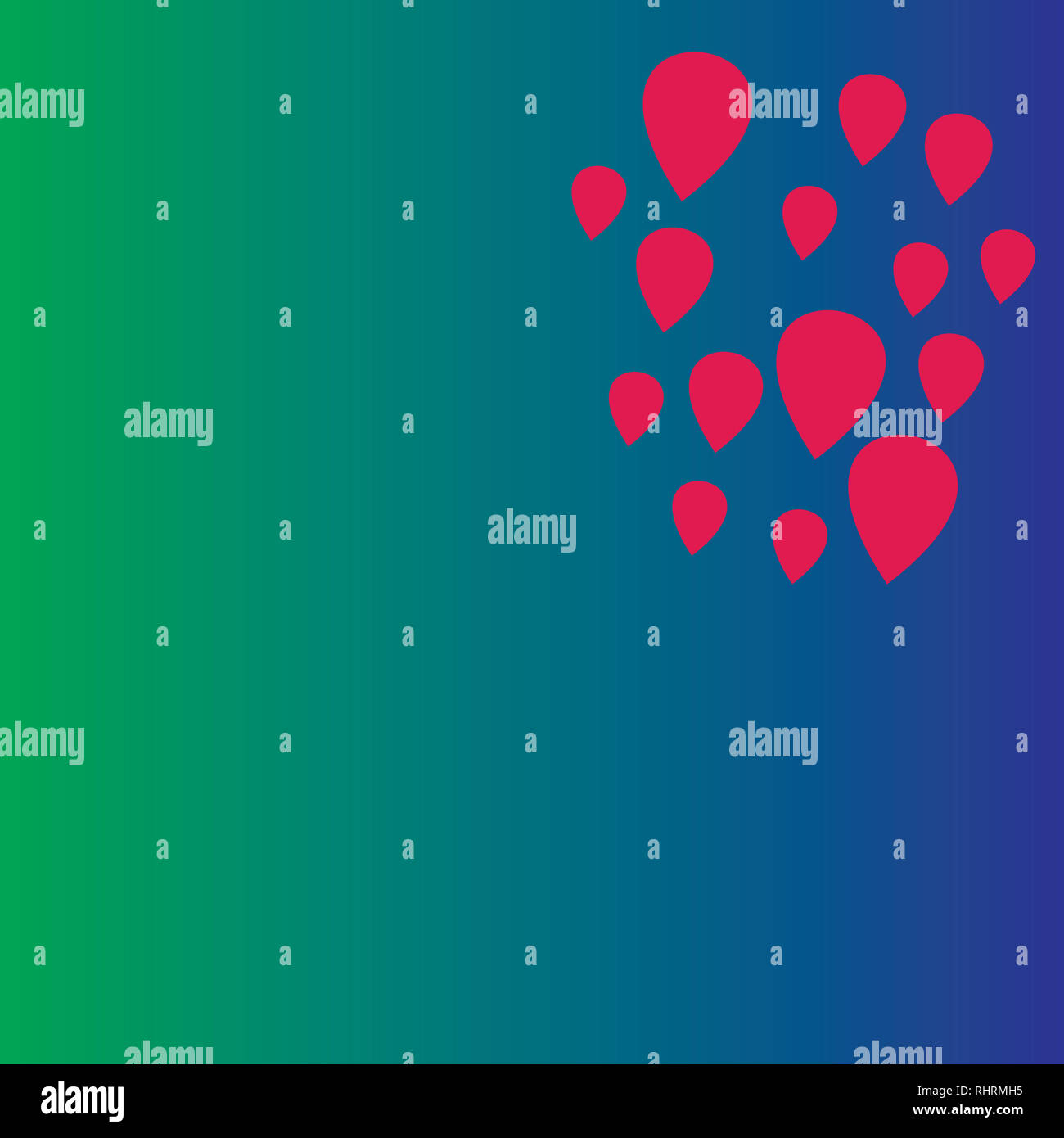 Wall paper shapes hi-res stock photography and images - Alamy