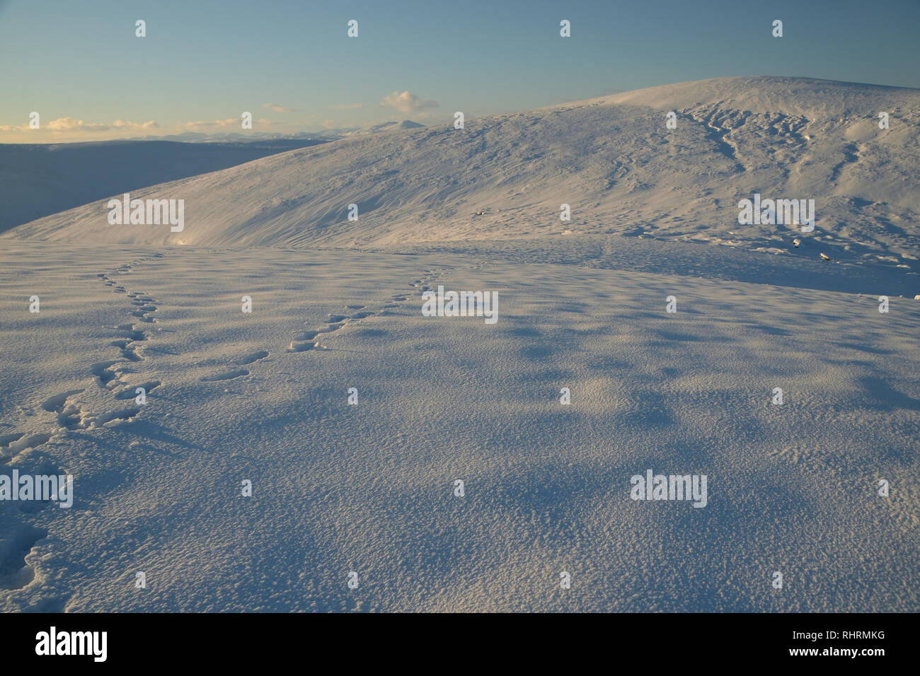 Scottish highlands snow hi-res stock photography and images - Alamy