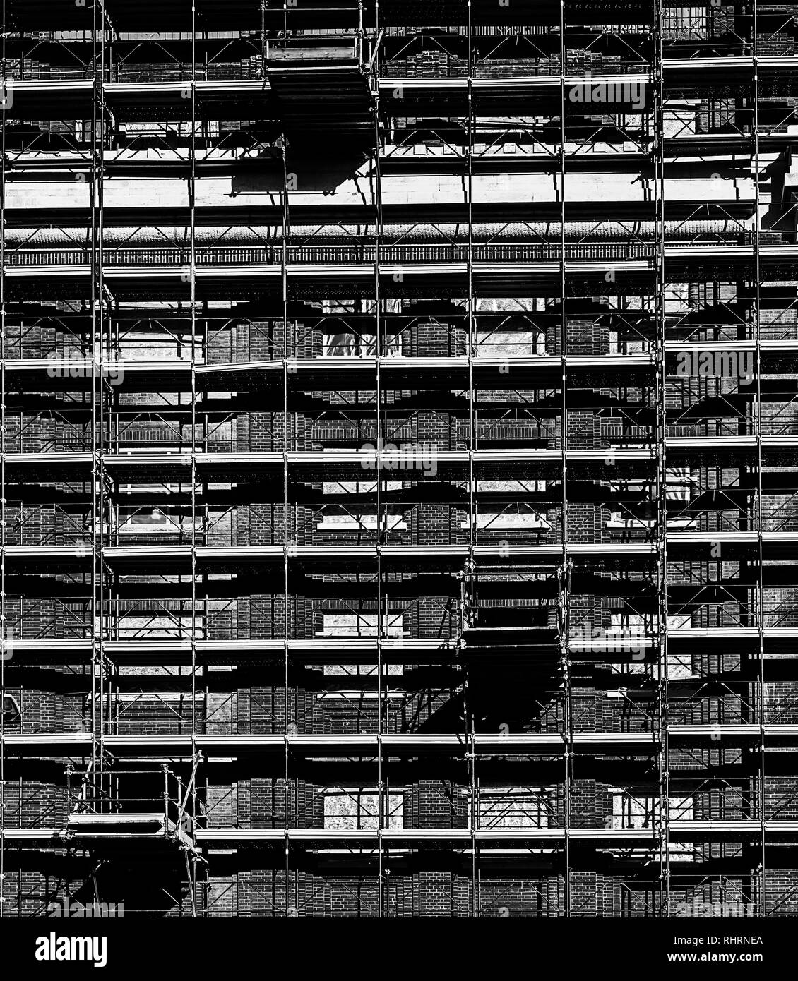 Industrial bricks metal Black and White Stock Photos & Images - Alamy