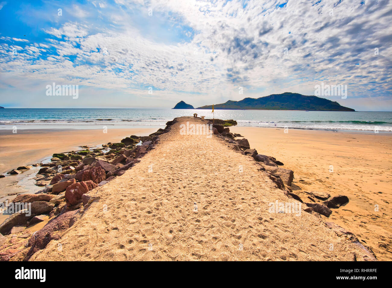 Mazatlan Golden Zone (Zona Dorada), famous touristic beach and resort ...