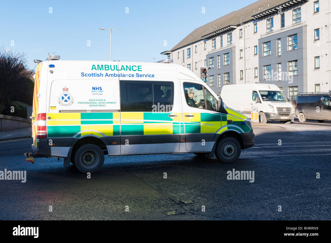 Scottish Ambulance Service driver training vehicle - Education and ...