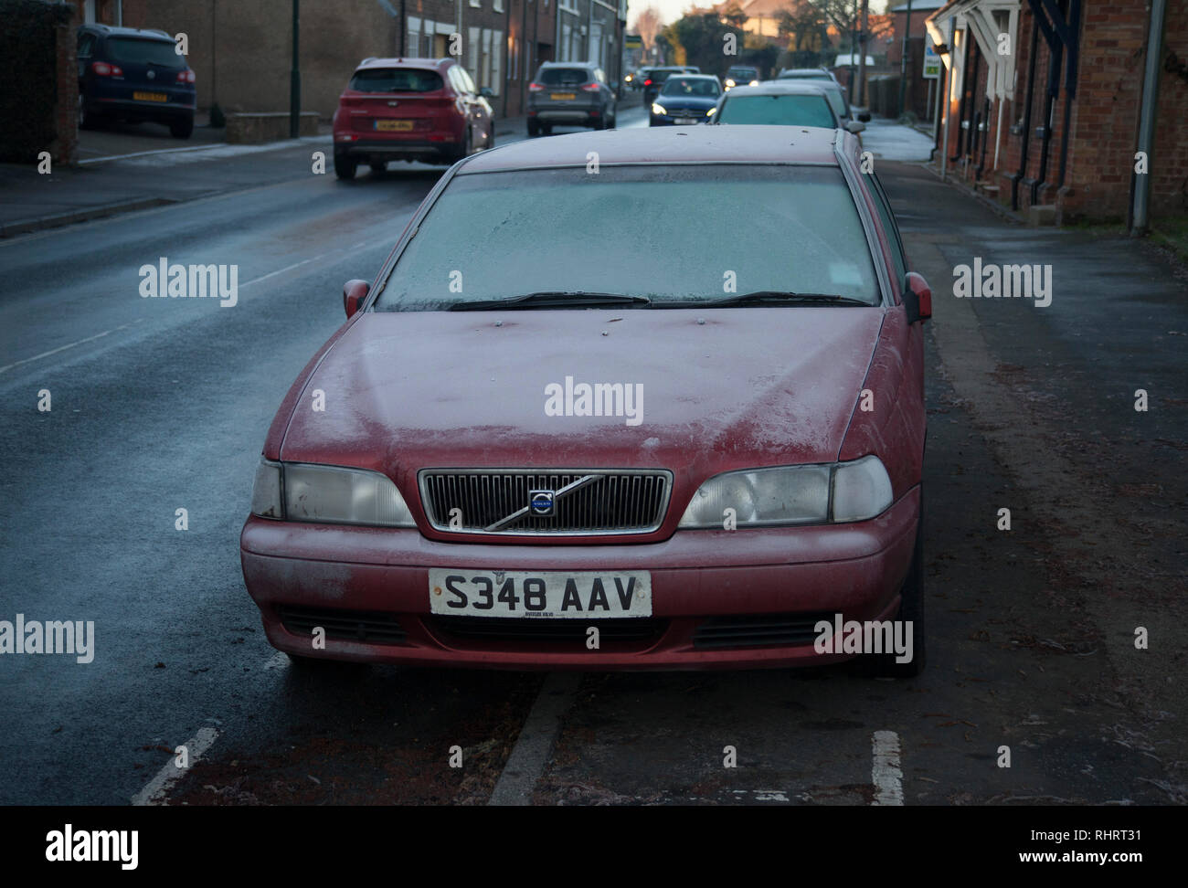 Frosty car hi-res stock photography and images - Alamy