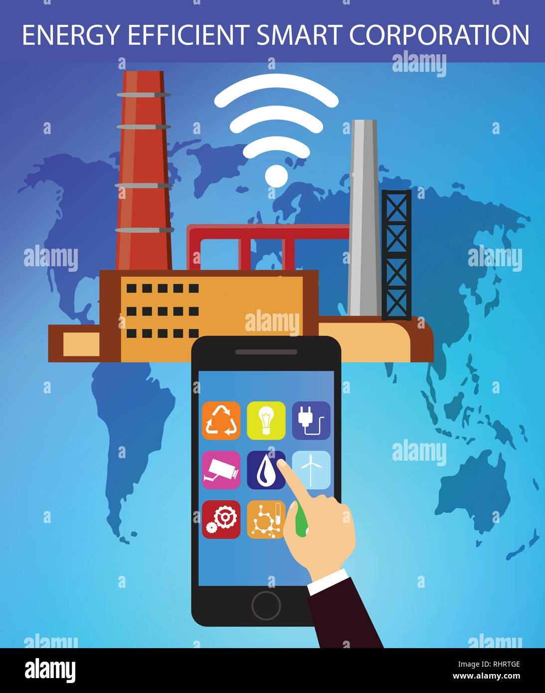 Communications satellite corporation Stock Vector Images - Alamy