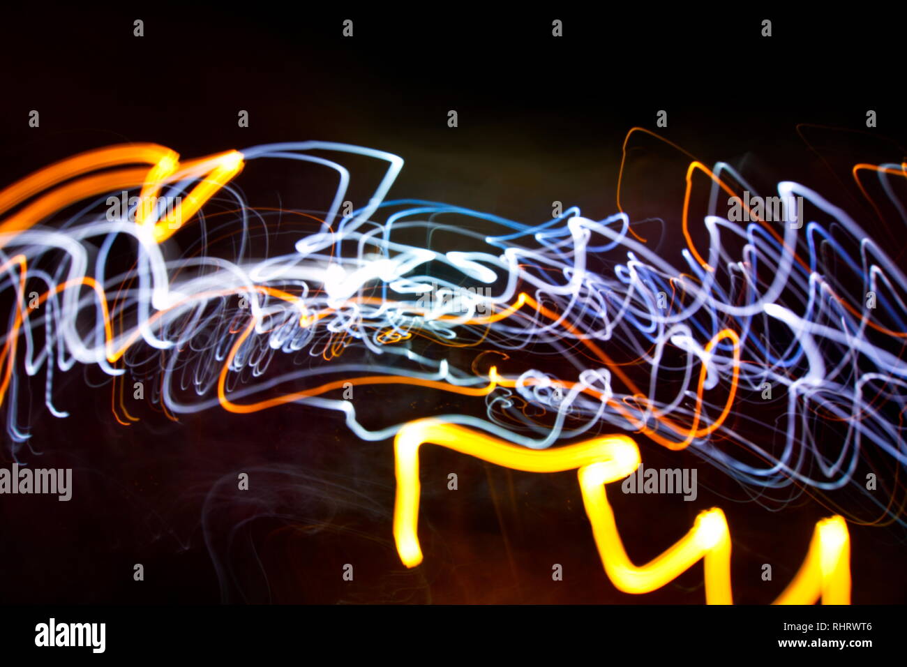 Abstract light painting photography, curves and waves abstract light ...