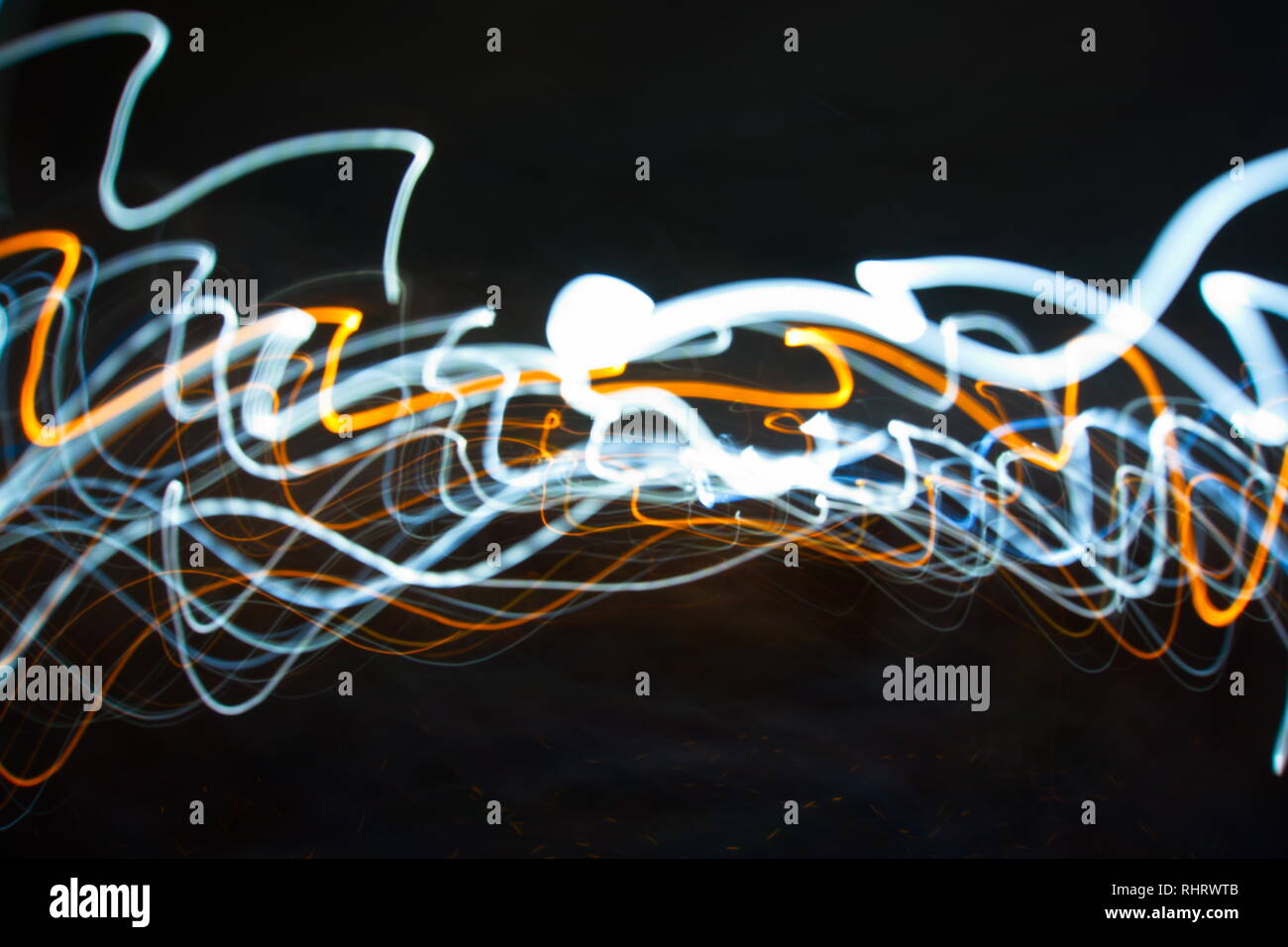 Abstract light painting photography, curves and waves abstract light ...