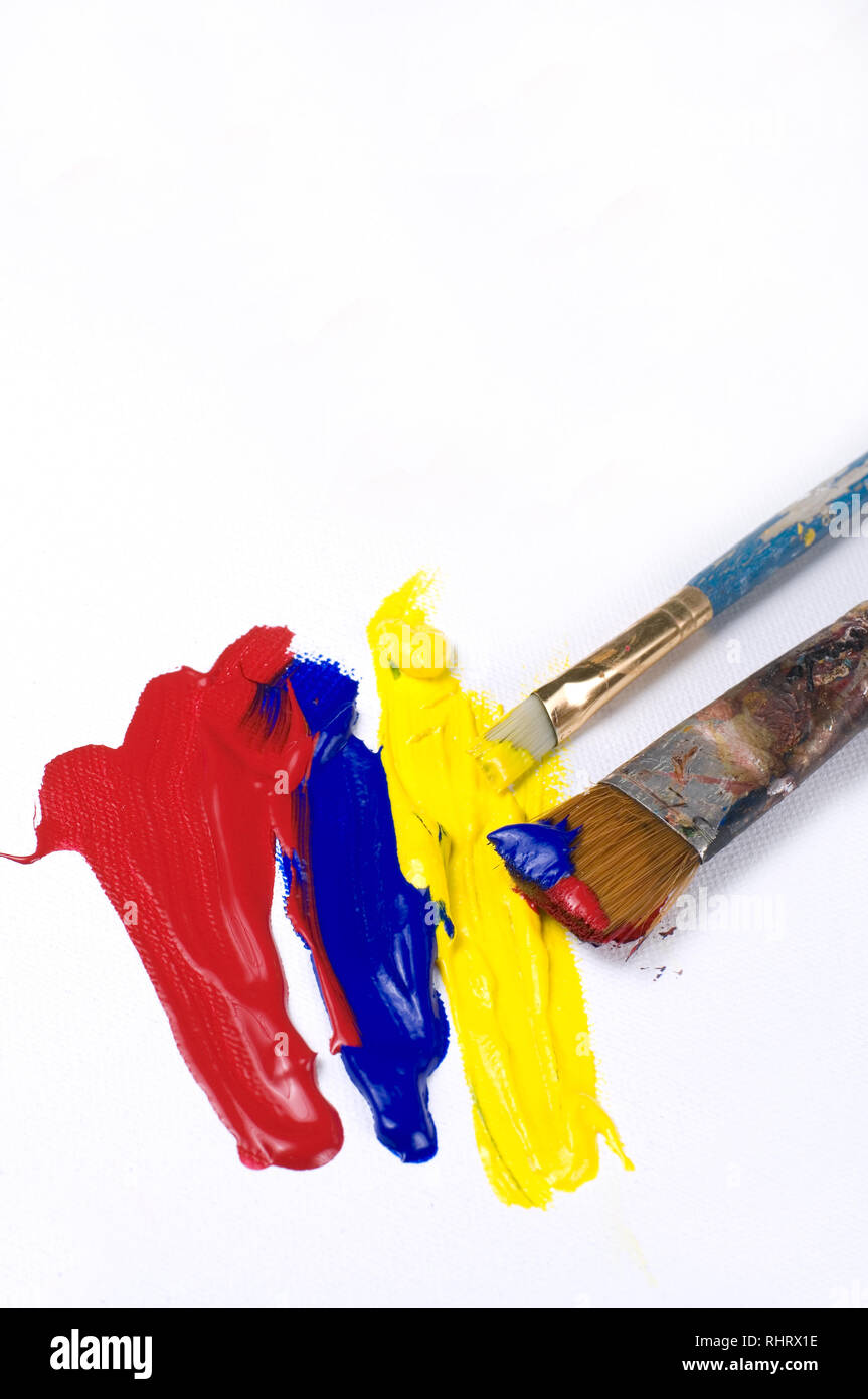 Tube oil paint splash hi-res stock photography and images - Alamy