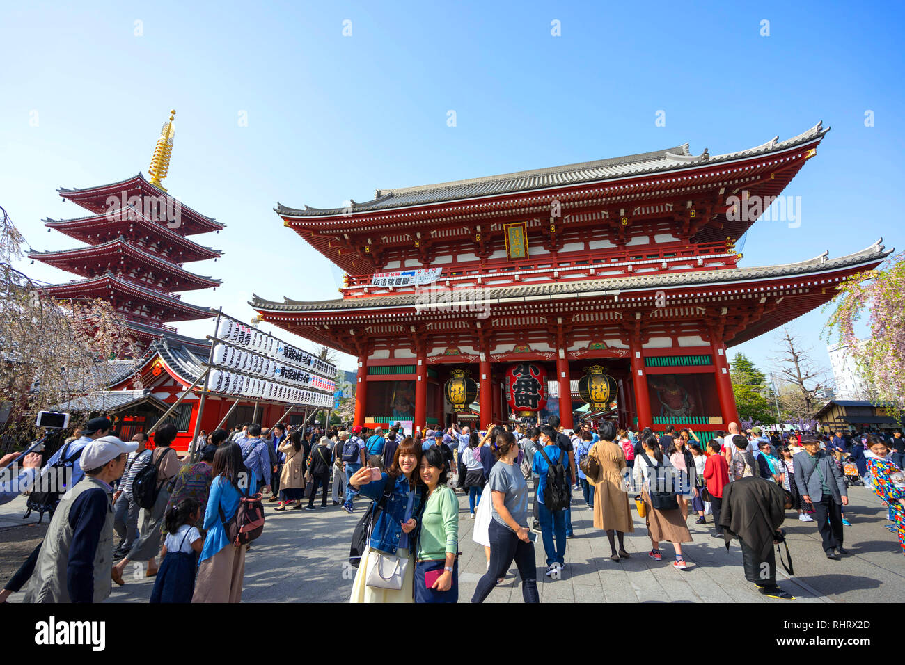 Sensō-ji is an ancient Buddhist temple located in Asakusa, Tokyo Stock ...
