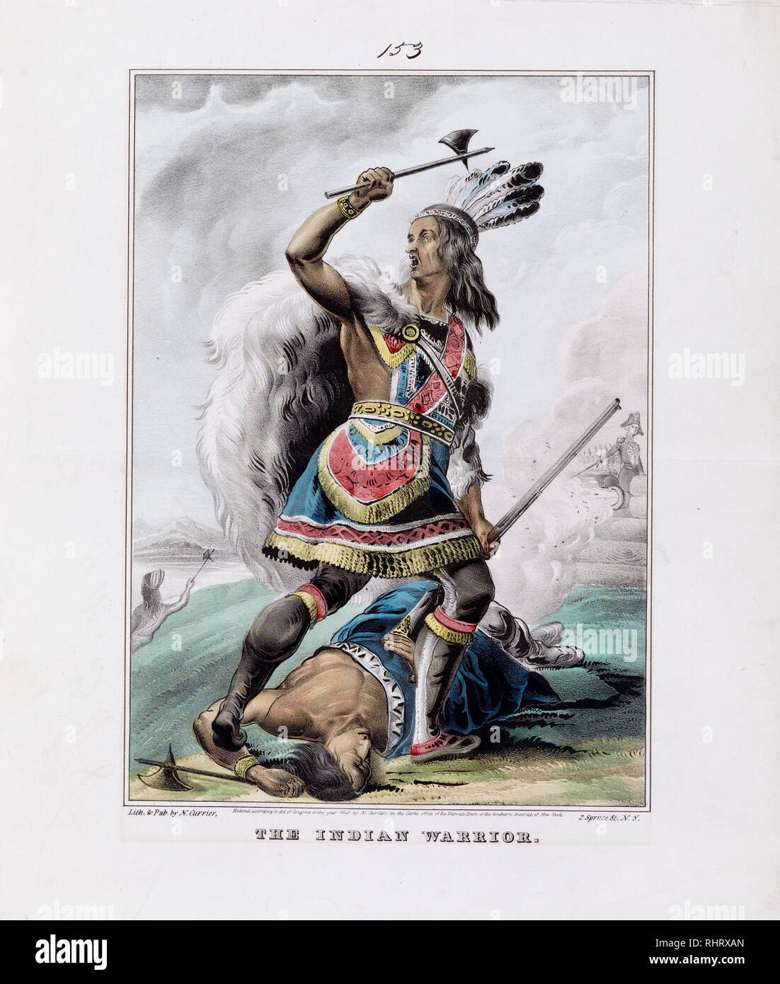 Native American Indian Rifle Stock Photos & Native American Indian ...