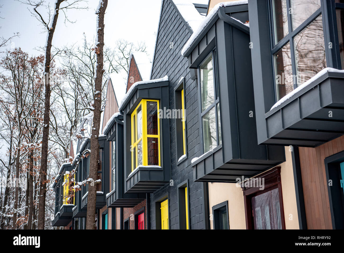 Stylish buildings hi-res stock photography and images - Alamy